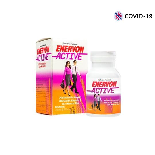 Jual Enervon C Botol Varian Multivitamin dan Active (1 Botol = 30 ...