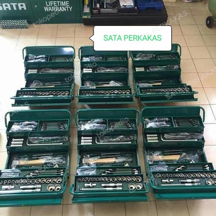 Jual SATA 95104A-70 6PT CANTILEVER MECHANIC TOOL BOX SET 70PCS TOOL KIT ...