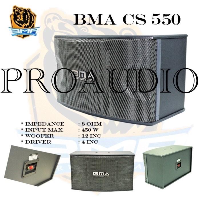Jual Speaker Cafe Speaker Karaoke Speaker Pasif BMA CS 550 Original ...