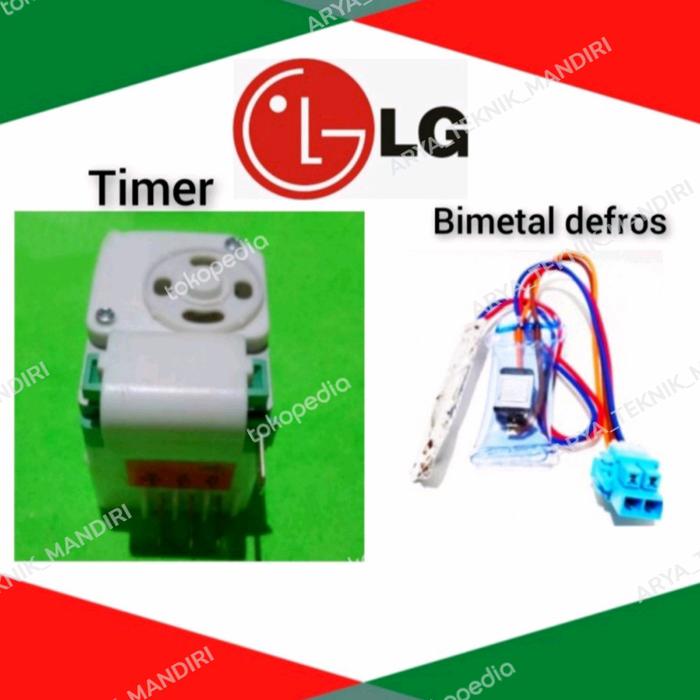 Jual Timer Fuse Bimetal Defros Kulkas LG 2 Pintu Original - Kota Bekasi ...