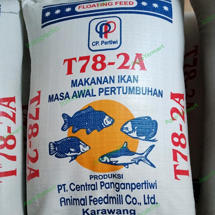 Jual PAKAN PELET IKAN "TURBO T78-2A" Gurame,Nila,Mas,Bandeng Paket 10 ...
