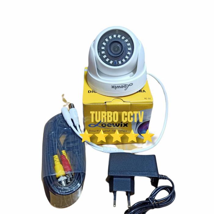 Jual Paket Kamera cctv langsung colok ke monitor/live TV 1000TVL indoor ...