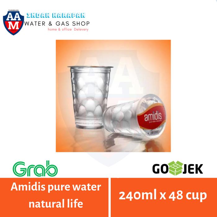 Jual Air Mineral Amidis Kemasan Gelas/Cup 240ml x 48 - Kota Tangerang ...