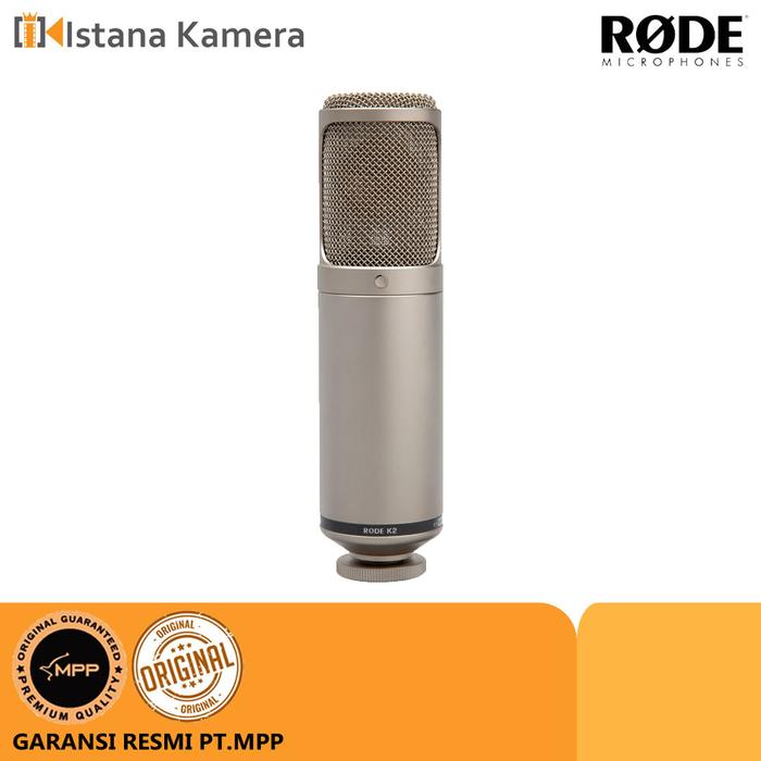 Promo Rode K2 - Variable Pattern Studio Tube Condenser Microphone Cicil ...