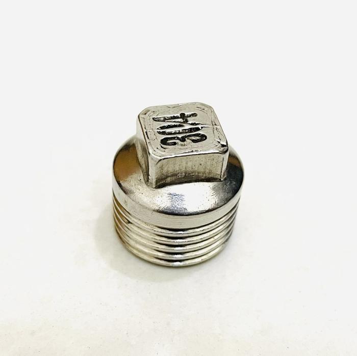 Jual tutup drat luar 1/2" stainless end plug dop pipa penutup kran ...