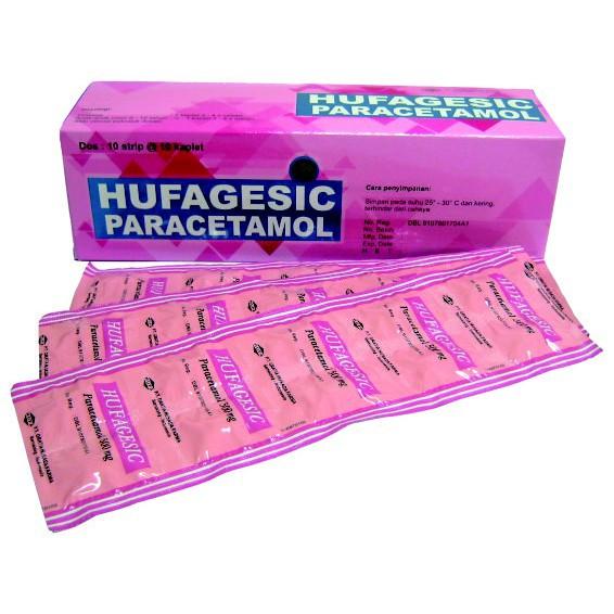 Jual HUFAGESIC PARACETAMOL 500 MG 10 TABLET/STRIP - Kota Denpasar ...