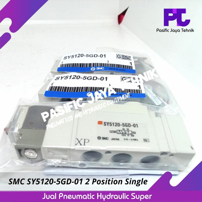 Jual SMC SY5120-5GD-01 2 Position Single SY Series - Jakarta Barat - Pasific Jaya Tehnik | Tokopedia