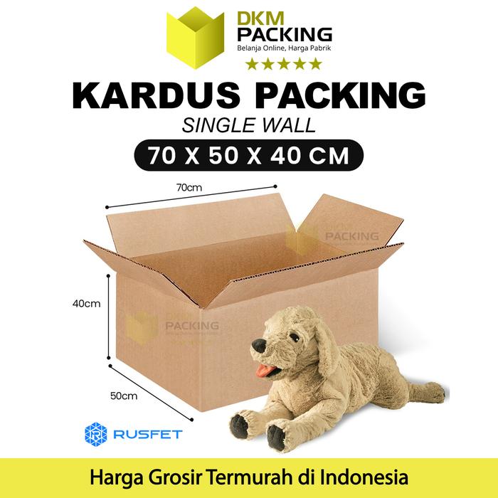 Jual KARDUS PACKING KARTON XTRA LARGE BOX KOTAK DUS BESAR RUSFET ...