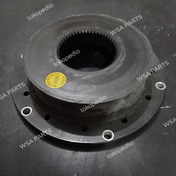 Jual RUBBER COUPLING COUPLING BOWEK ELASTIC 50SHA 48HE D48407- 6- ½ ...