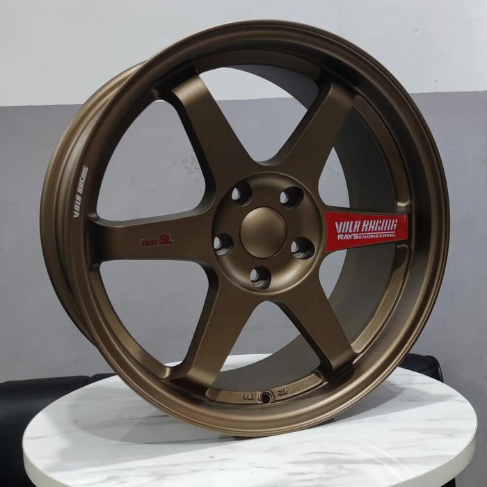 Jual Velg Rays TE37SL Black Edition III Ring 18 Innova CRV HRV Xpander ...