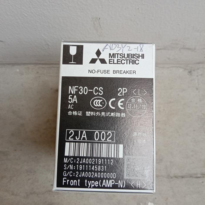 Jual NFB CIRCUIT BREAKER; NF30-CS 2P 5A; MITSUBISHI - Kota Bekasi - M.K.M | Tokopedia