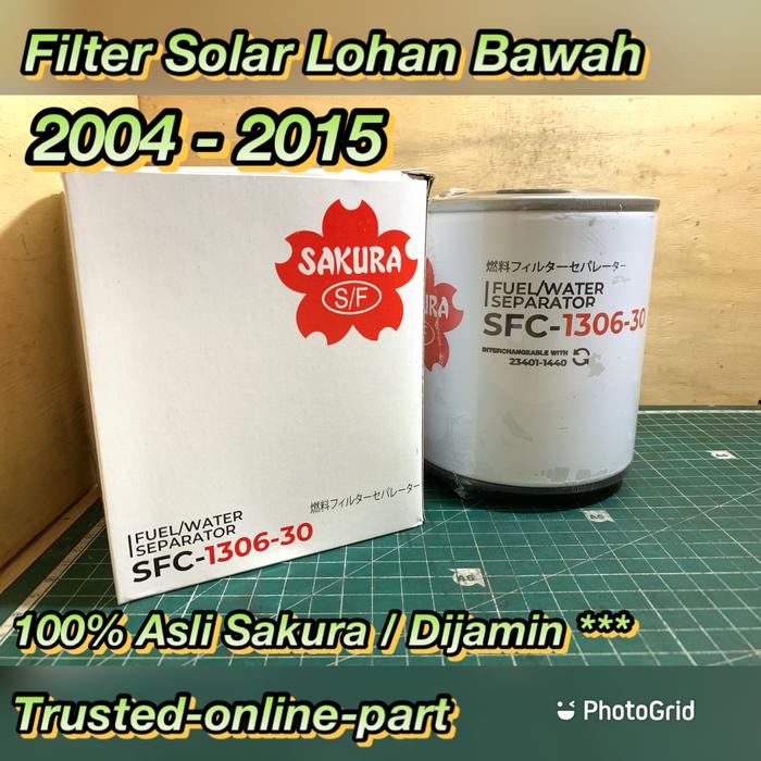 Jual Filter Solar Lohan Bawah 2004 - 2015 100% Asli Sakura SFC-1306-30 ...