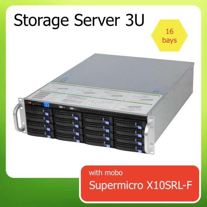 Jual Server 16 bay - Supermicro 3U dengan Hardisk 4 * 10TB Seagate Exos ...