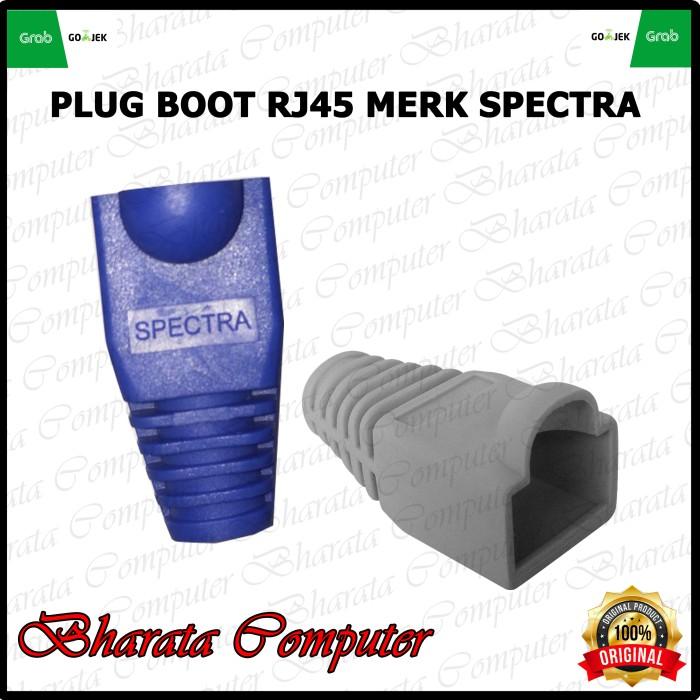 Jual PLUGBOOT Satuan/Karet Konektor UTP RJ45/Plug Boot/Pelindung RJ 45 ...