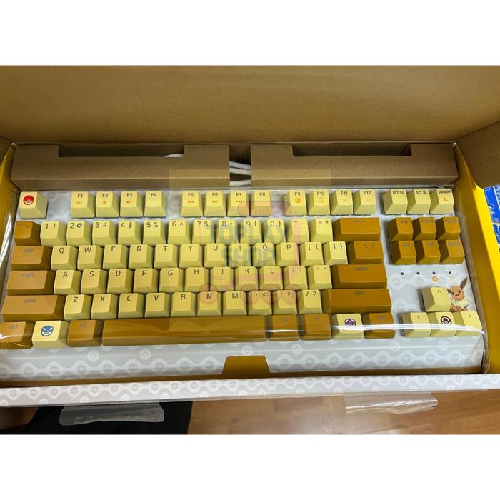 Jual Official Razer Pokemon Eevee Keybaord BlackWidow V3 Gaming ...