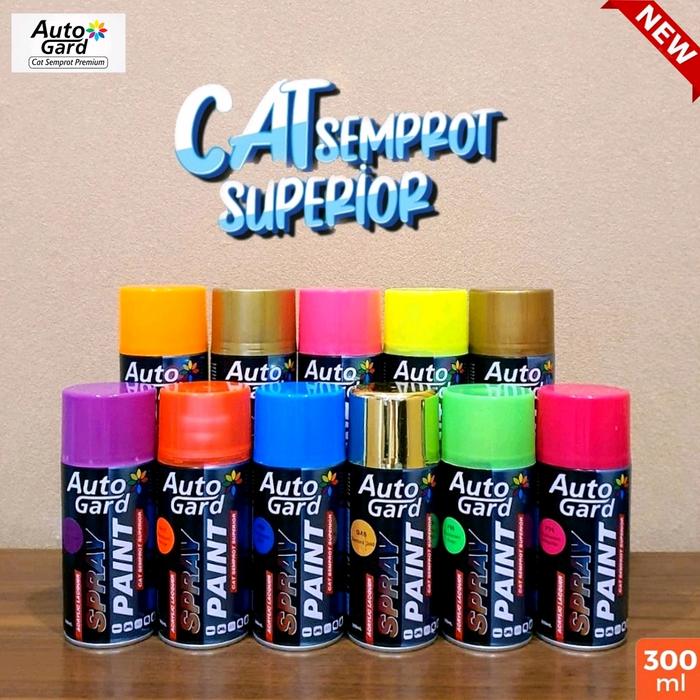 Jual Cat Semprot Superior Autogard (BRIGHT LUMINOIS) Fluorescent Doff ...