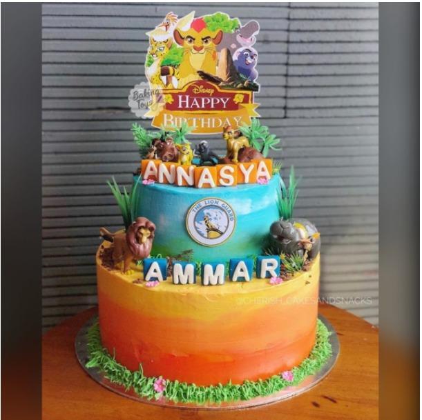 Jual Topper Cake Tusukan Hiasan Kue Ulang Tahun - Lion Guard - Jakarta ...