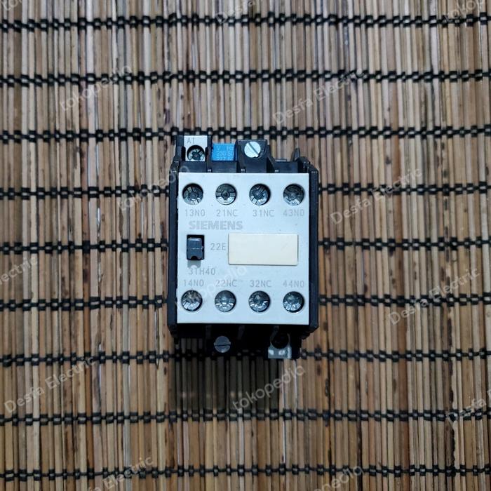 Jual Contactor Siemens 3TH40 22E 220 Vac - Jakarta Pusat - Desfa ...