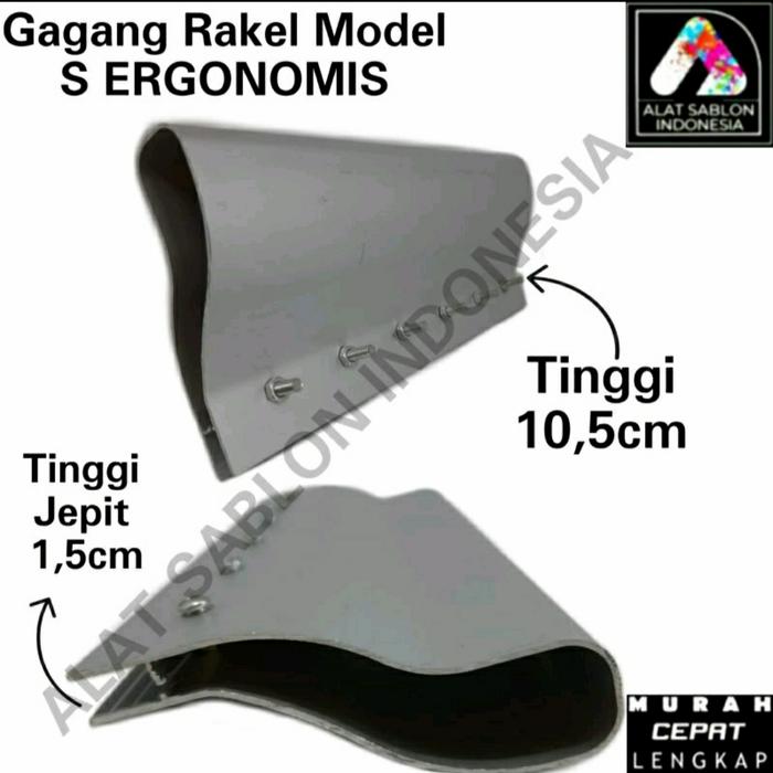 Jual GAGANG RAKEL MODEL S ERGONOMIS ALUMUNIUM 15CM - Jakarta Utara ...