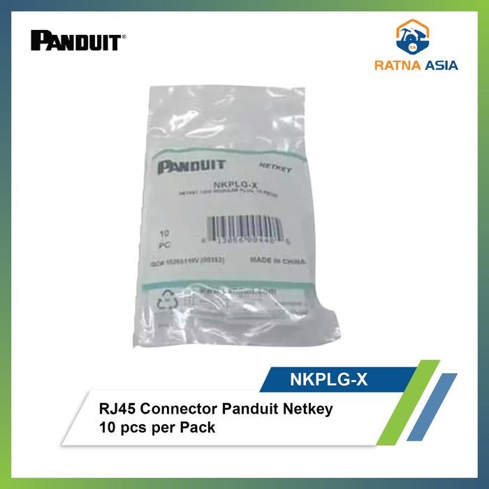 Jual RJ45 Connector Panduit Netkey 10 pcs per Pack - Kota Surabaya - PT ...