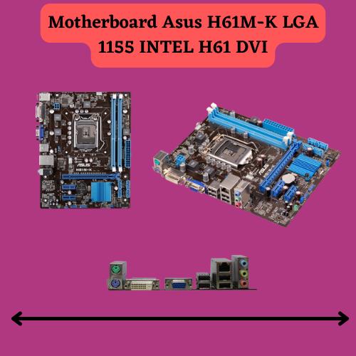 Asus H61mk Intel H61 Ddr3 Micro Atx Desktop Motherboard Asus H61