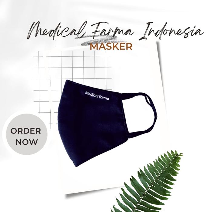 Jual Masker Hitam 3ply Medical Farma Indonesia - Kab. Bogor - Medical ...