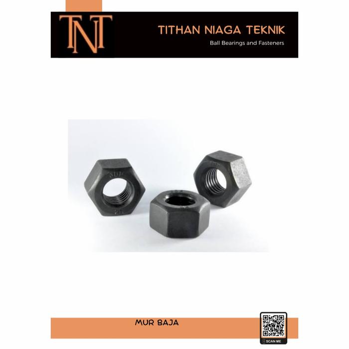 Jual Nut baja UNF 7/8 inch drat 14G grade 8.8 Mur baja hexagonal - Kota Tanjung Pinang - Tithan ...