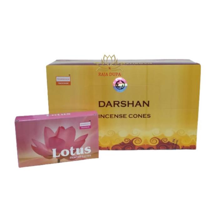 Jual Dupa Kerucut India Darshan Incense Cones per Pack isi 12 ...