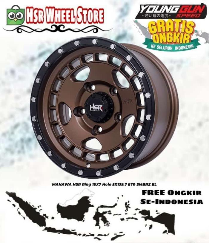 Jual Velg Mobil Rush Ring 15 Offroad HSR MAHAWA Velg Terios Innova ...