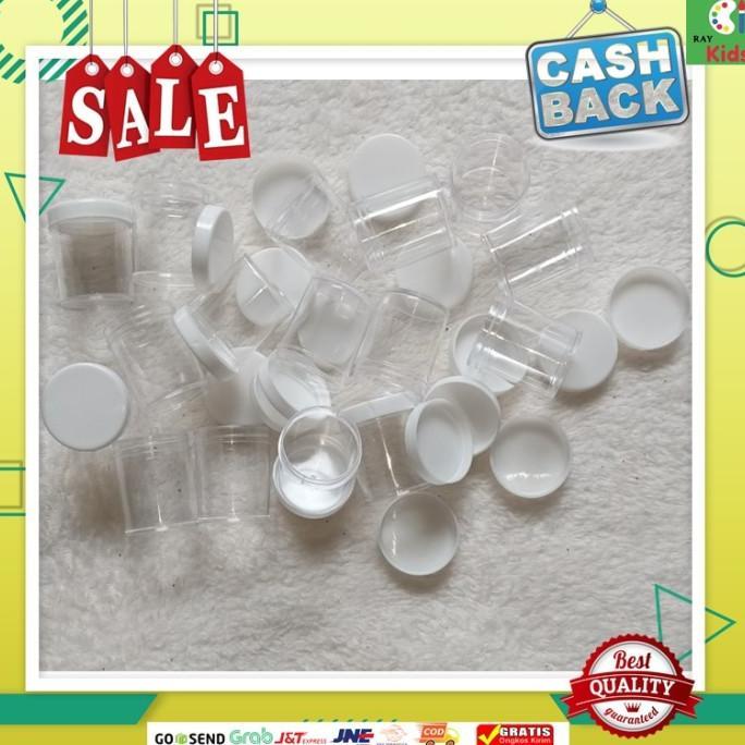 Jual Botol plastik 20cc 20ml cup obat cream pot toples / wadah cat air ...