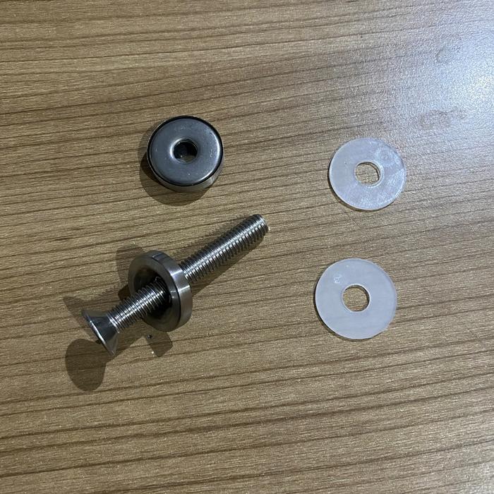 Jual Baut Plat Lengan Kaca Railing Glass Railing Plate Holder Bolt ...