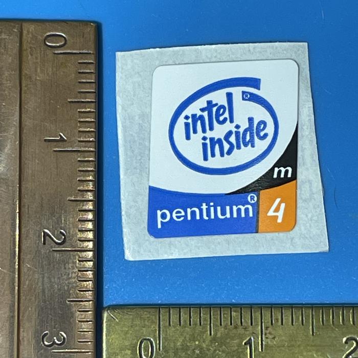 Jual Sticker stiker logo intel Pentium 4 M ori - Kota Banjarmasin ...