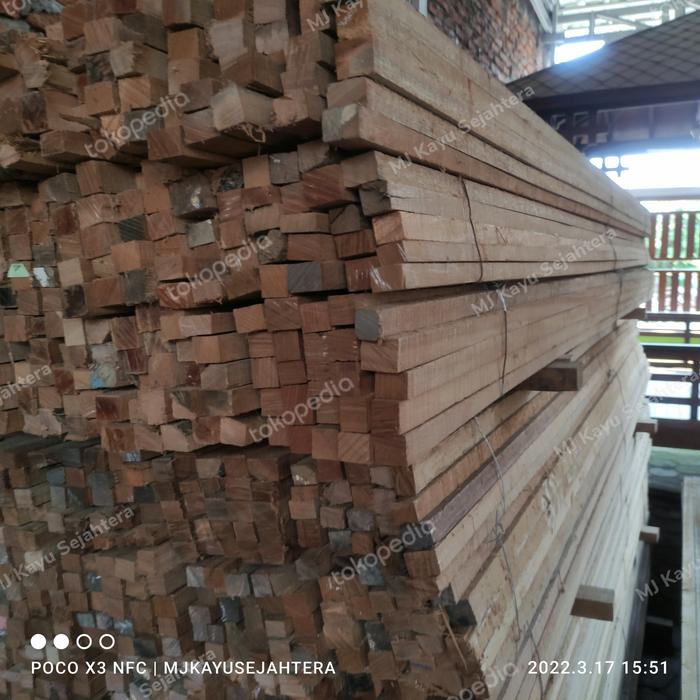 Jual Reng Rangka Atap Kayu Bengkirai Super Murah 2x3x250 cm - Kota ...