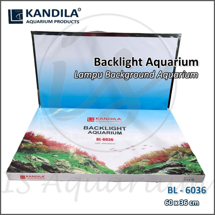 Jual Kandila Backlight Aquarium BL6036 60x36 cm Lampu Background ...