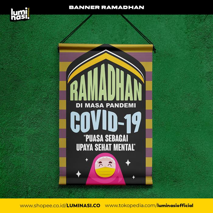 Jual Rontek Ramadhan | Banner Ramadhan | Spanduk Ramadhan 60x90cm ...