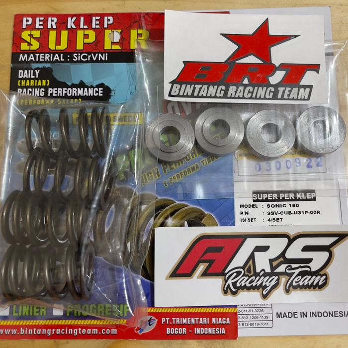 Jual PER KLEP BRT SONIC . SUPRA GTR . CBR 150 . CB 150 . PROGRESIF - Jakarta Barat - ARS MOTOR ...