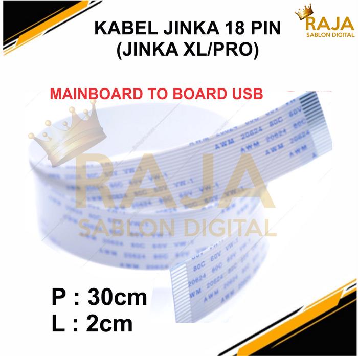 Jual Kabel Flexible Jinka Pro 18 PIN / Kabel Mainboard Ke Board Usb ...