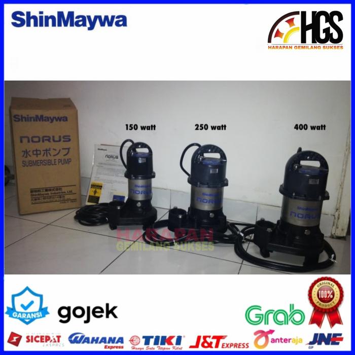Jual Pompa Celup Shinmaywa Norus CRS 401S 250Watt Landscape Submersible - Jakarta Barat ...
