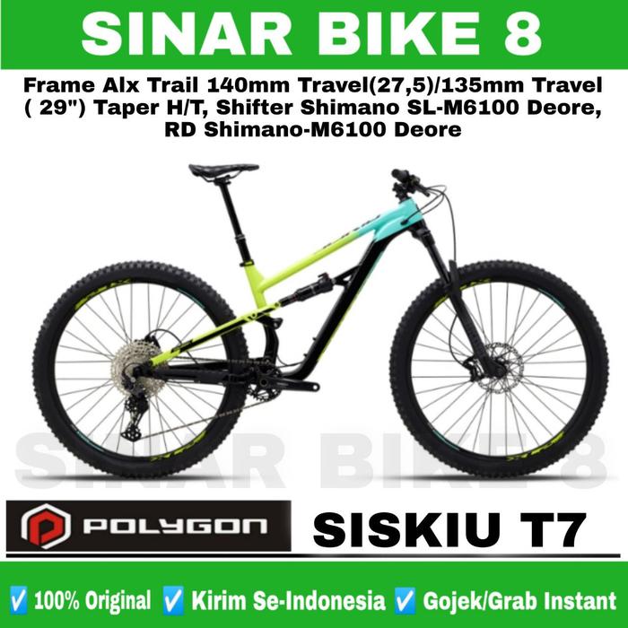 Jual Sepeda Gunung MTB POLYGON SISKIU T7 Dual Suspension - Kab ...