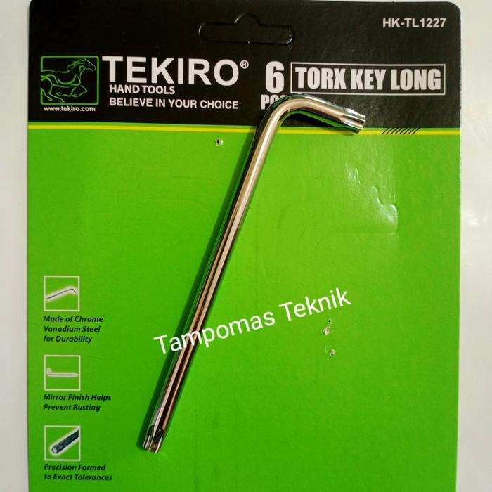 Jual Kunci L Bintang Tekiro T25 Kunci L Panjang Tekiro Torx Key Long - Kab. Bekasi - Tampomas ...