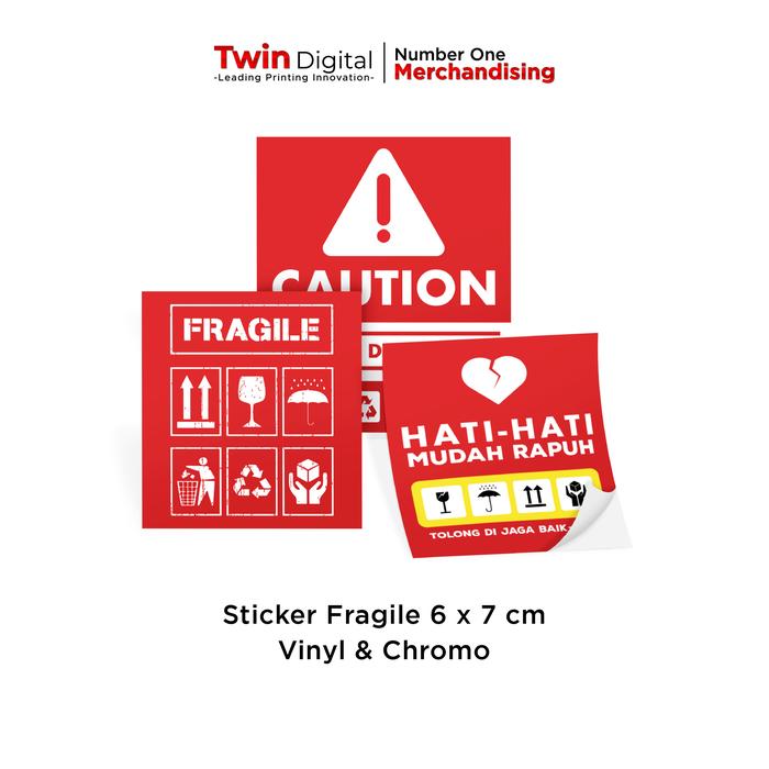 Jual Stiker Fragile Label Pengiriman Warning Hati-Hati - Sticker ...