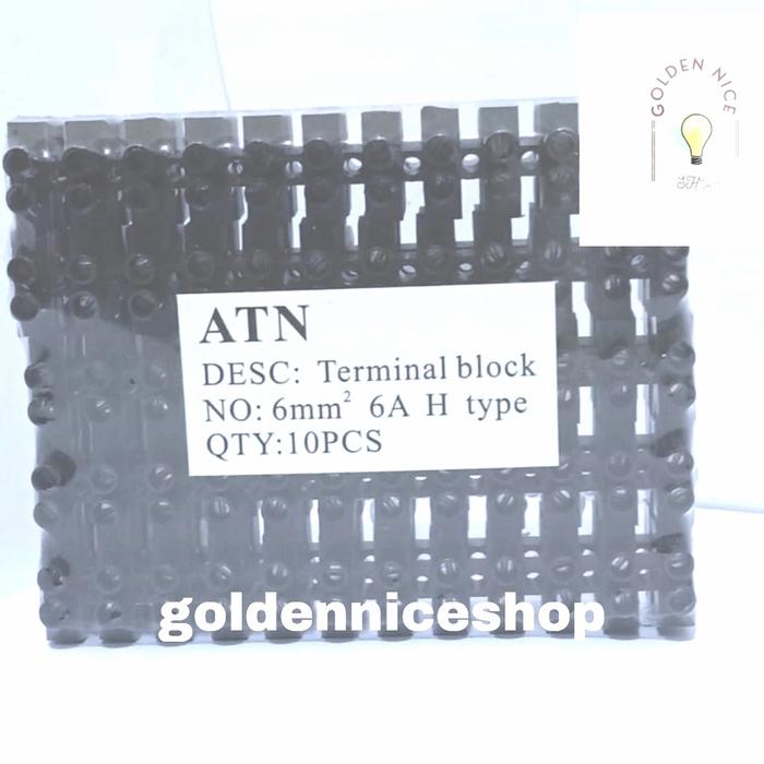 Jual Terminal Block 6mm Terminal Blok 6mm Atn Jakarta Utara