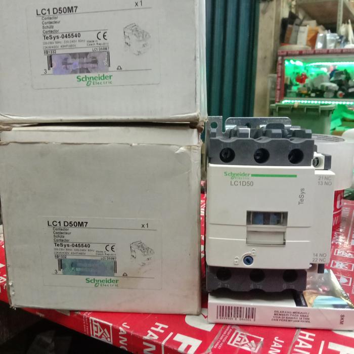 Jual kontaktor Schneider LC1D50M7 3p 80a 220v - Kota Bandung - PUTRA ...
