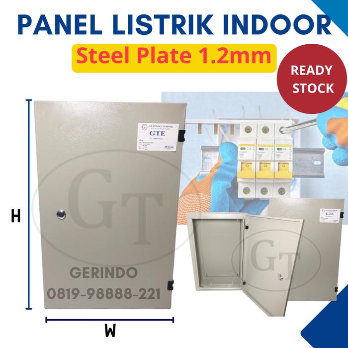Jual Box panel listrik indoor uk 80x60x25 / 80 x 60 x25cm plat 1.2mm ...