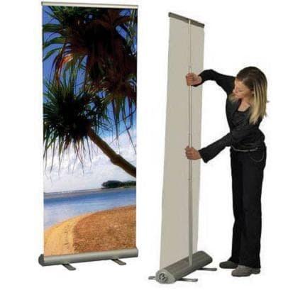 Jual ROLL UP BANNER / BANNER / BANER IKLAN / DIGITAL PRINTING 80x200 ...