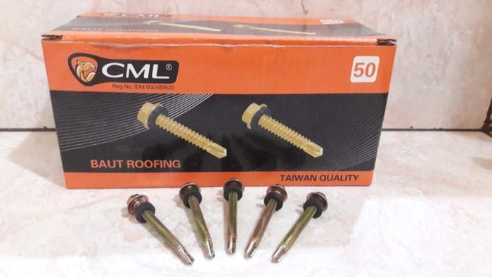 Jual BAUT ROOFING 12x 50 / 5 CM BAUT BAJA RINGAN SEKRUP SKRUP ATAP ...