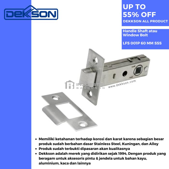 Promo Latch for Shaft Dekkson LFS 001P 60 MM SSS - Kab. Bogor ...