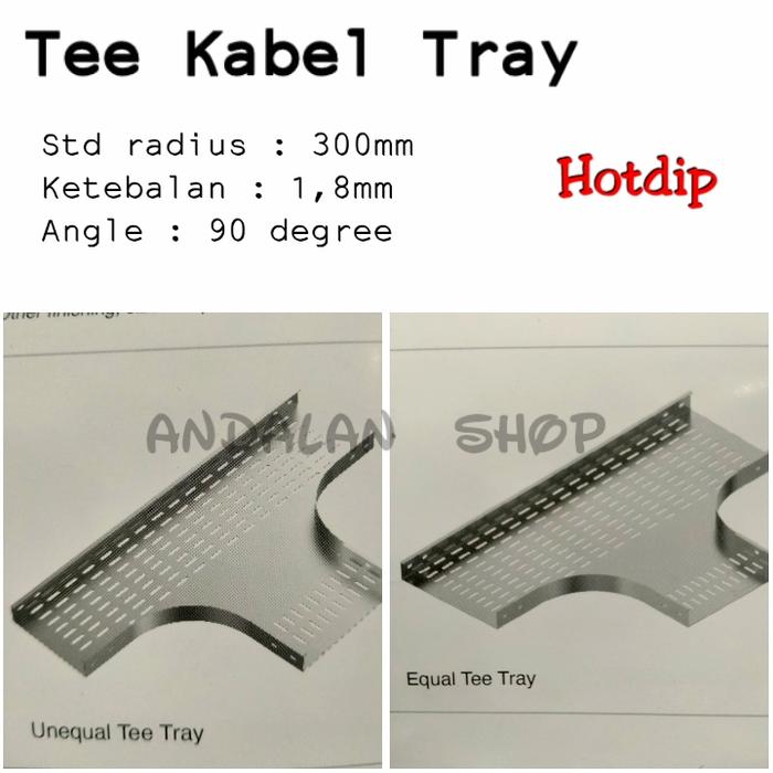 Jual Tee Tray 200 x 100/tee kabel tray/ T tray 200 x 100 - equal h ...