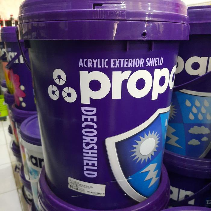 Jual cat tembok propan eksterior Decor shield DW-500 white 9101- 20 ...