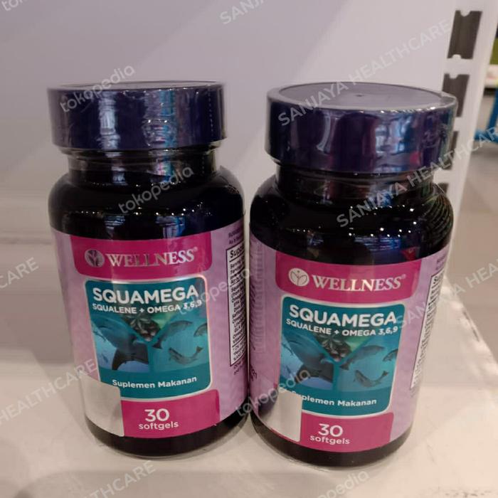 Jual Wellness Squamega Squalene + omega 3,6,9 30s - Kota Surabaya ...